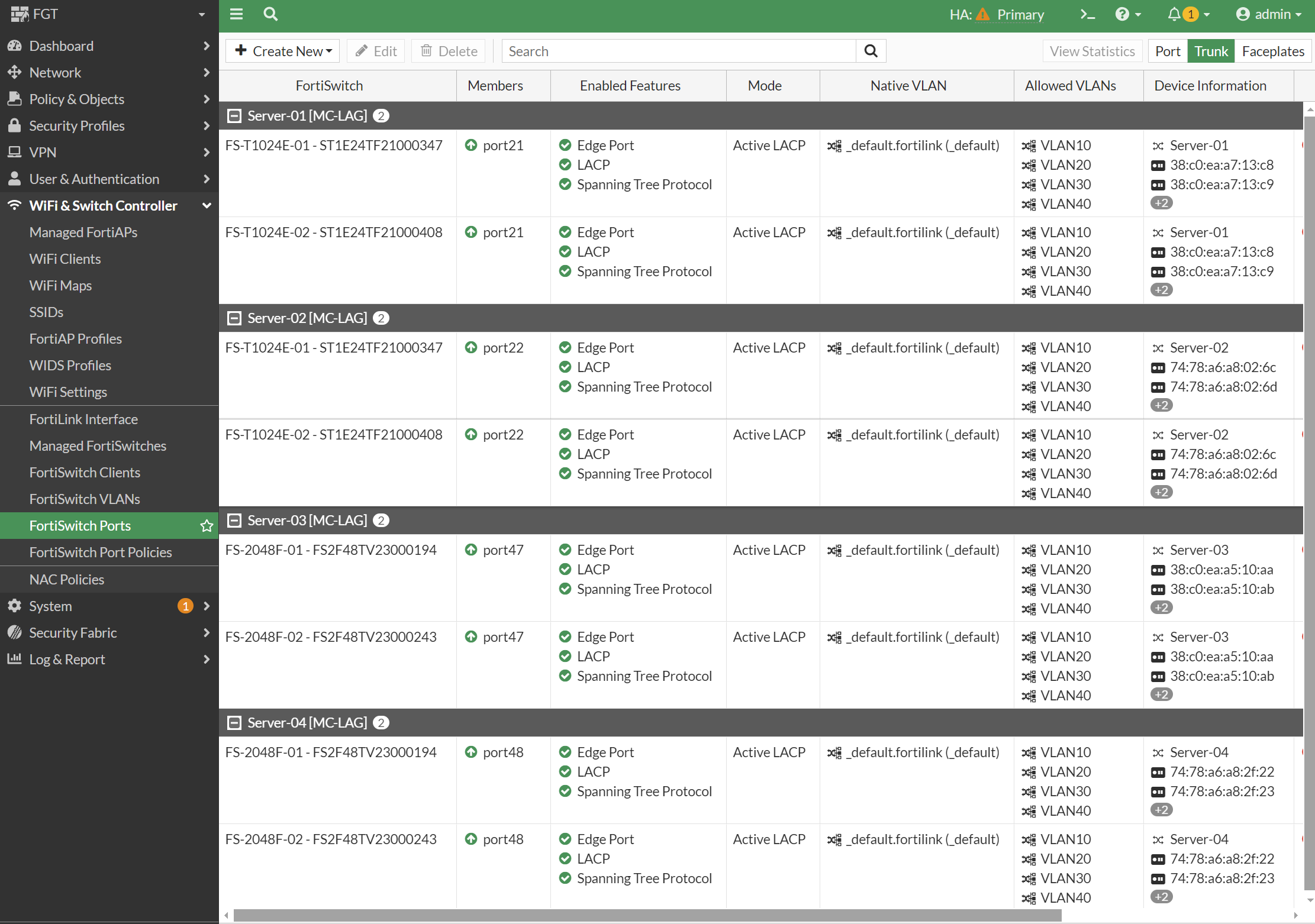 Deployment procedures | FortiSwitch 7.6.1 | Fortinet Document Library