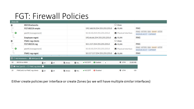 Firewall Policies | FortiNAC-F 7.2.0 | Fortinet Document Library