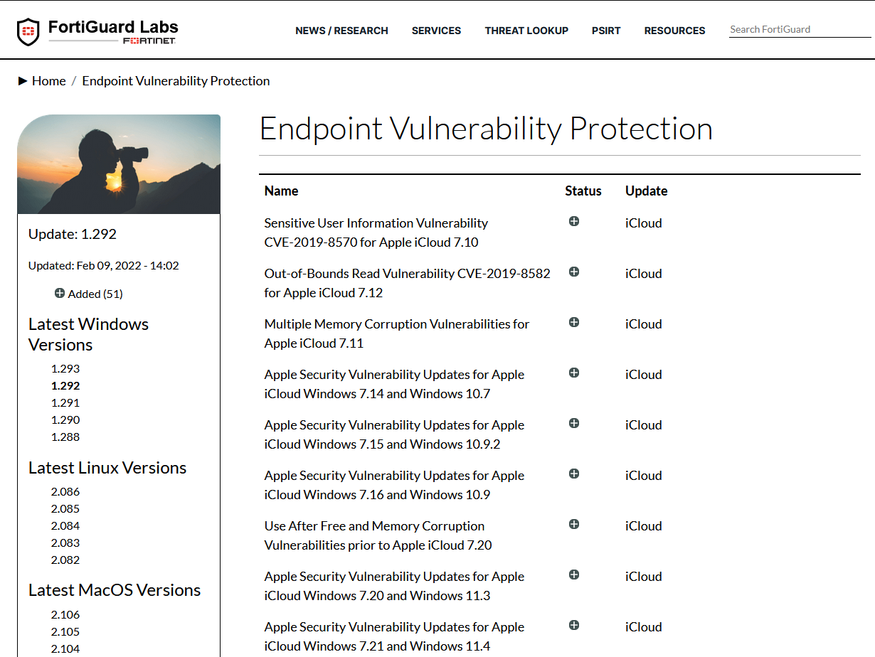Appendix B - Vulnerability patches | FortiClient 7.2.3 | Fortinet ...