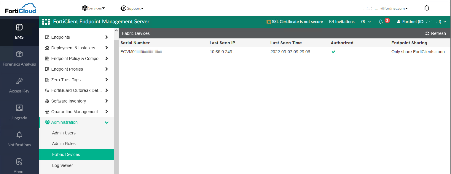 Upgrading FortiClient Cloud | FortiClient Cloud | Fortinet Document Library