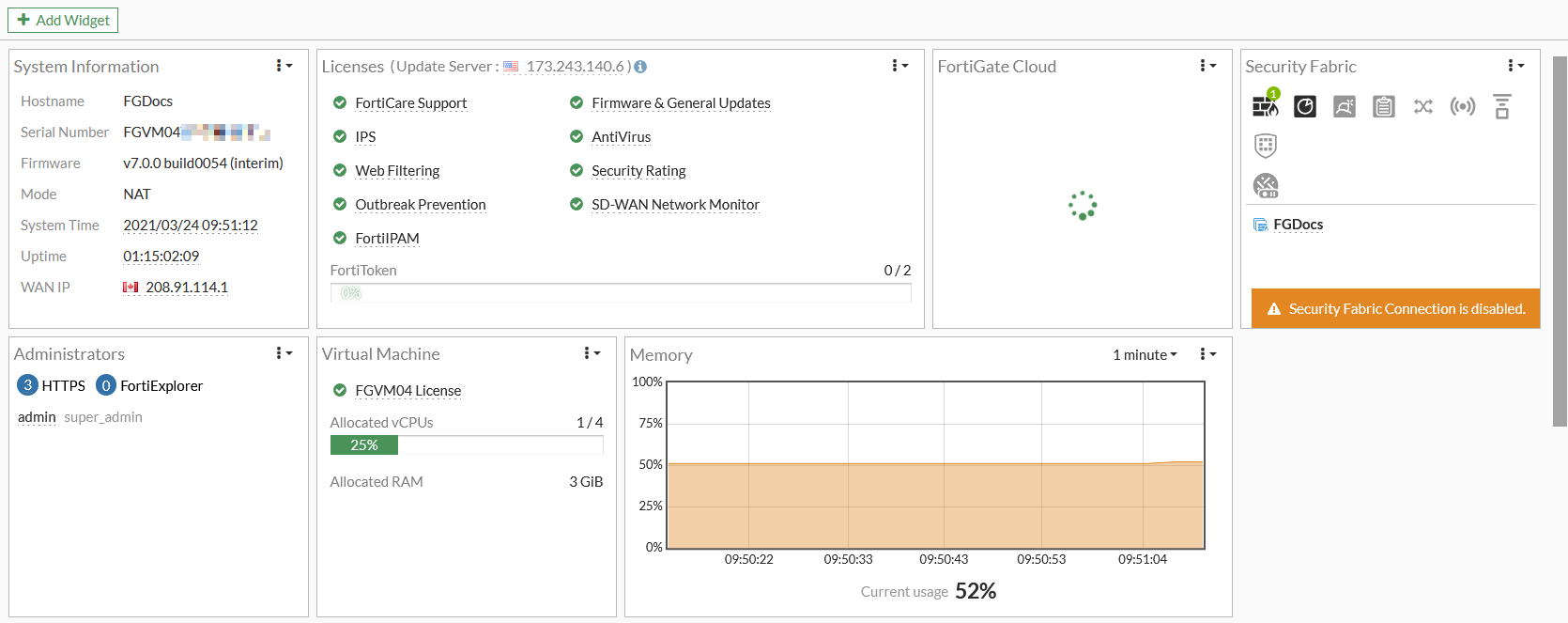 Connecting to the FortiGate-VM | FortiGate Public Cloud 7.2.0
