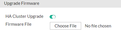 Updating firmware for an HA cluster | FortiADC 7.6.0 | Fortinet Document Library