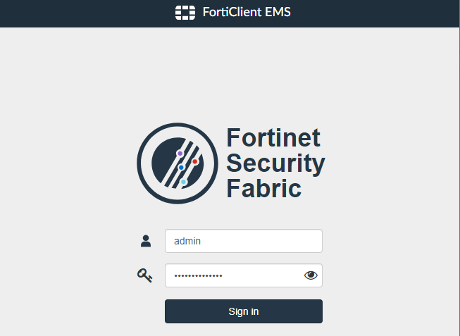 Establish connectivity on the EMS connector | FortiGate Public Cloud 7.2.4