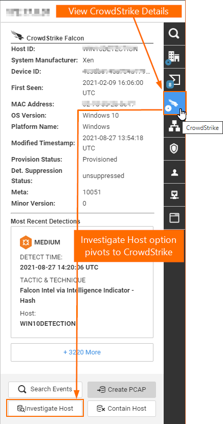 CrowdStrike Falcon | FortiNDR Cloud 2024.1.0 | Fortinet Document Library