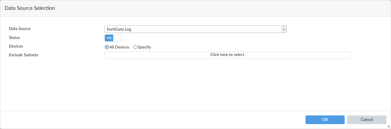 Configuring endpoint and end user data sources | FortiAnalyzer 7.4.6 ...