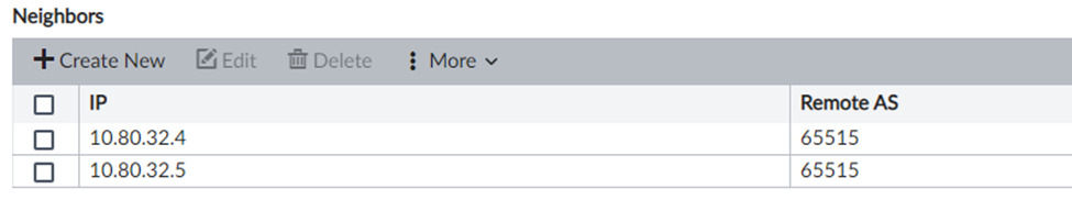Adding Azure router BGP neighbors | FortiGate Public Cloud 7.2.2