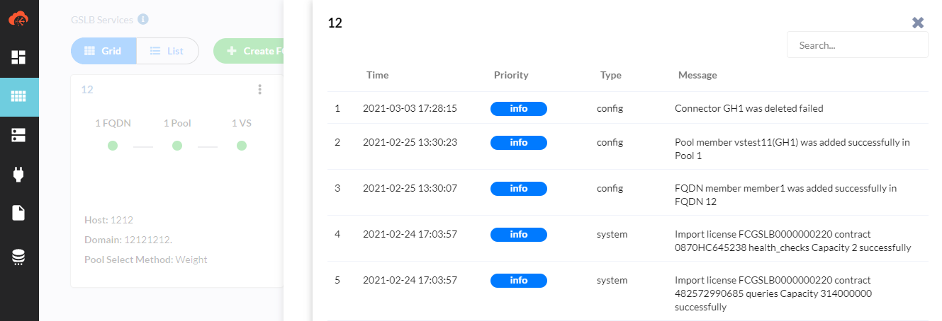 Event Logs | FortiGSLB 24.3.0 | Fortinet Document Library
