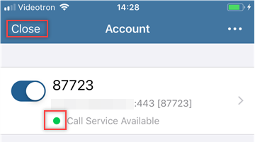 Registering your FortiFone softclient for iOS with the FortiVoice phone ...