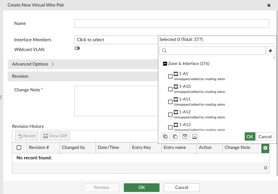 Creating virtual wire pairs | FortiManager 7.6.3 | Fortinet Document ...