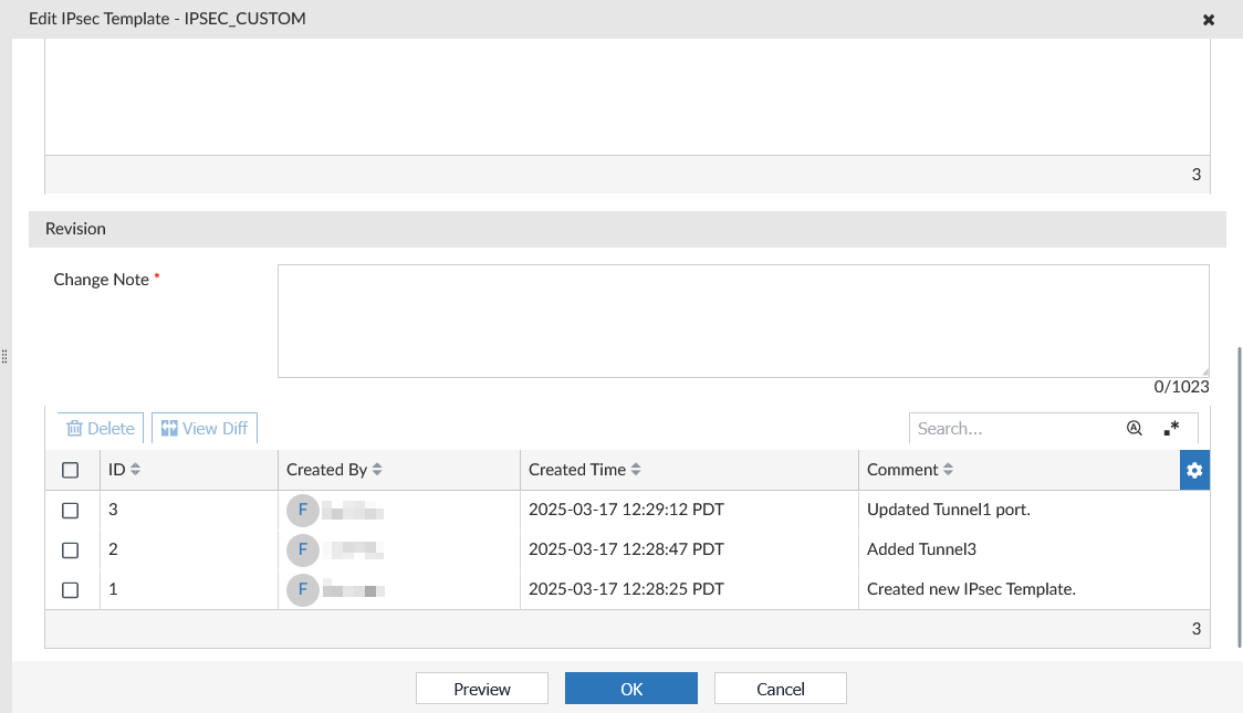 Provisioning template revision control | FortiManager 7.6.3 | Fortinet Document Library