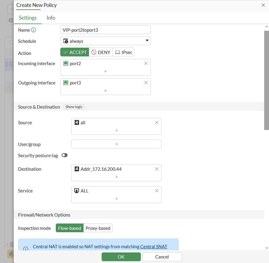 Central Dnat Fortigate Fortios 7 6 0 Fortinet Document Library