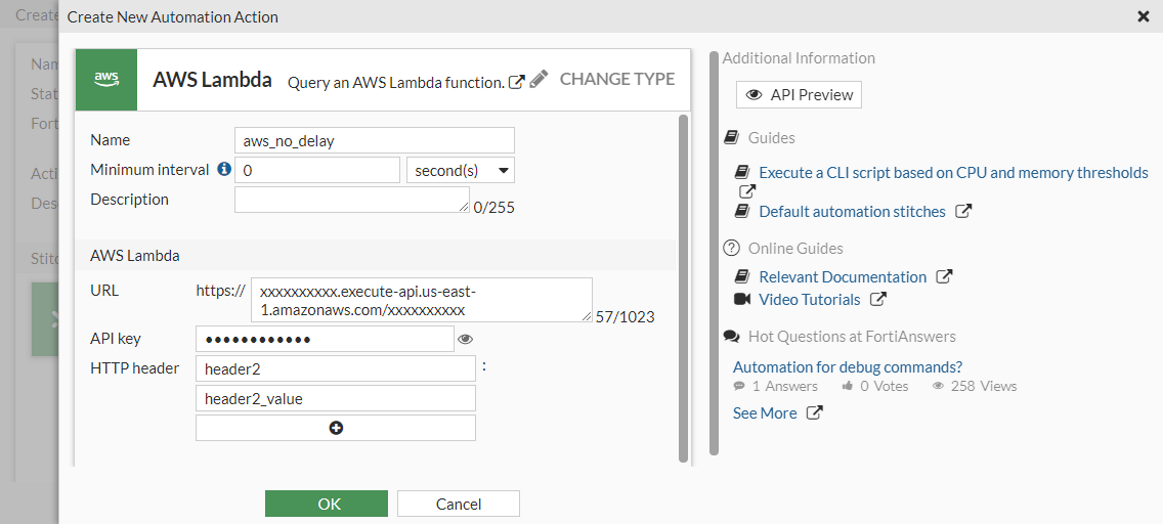 Creating automation stitches | FortiGate / FortiOS 7.6.0 | Fortinet ...