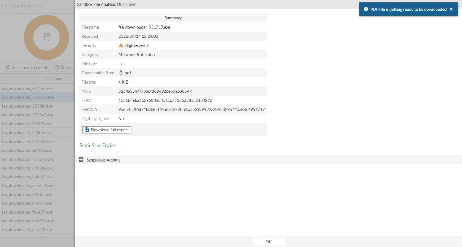 Configuring sandboxing | FortiGate / FortiOS 7.6.0 | Fortinet Document ...