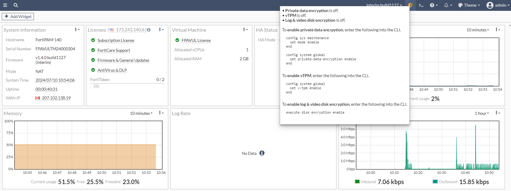 FortiPAM with TPM | FortiPAM 1.6.0 | Fortinet Document Library