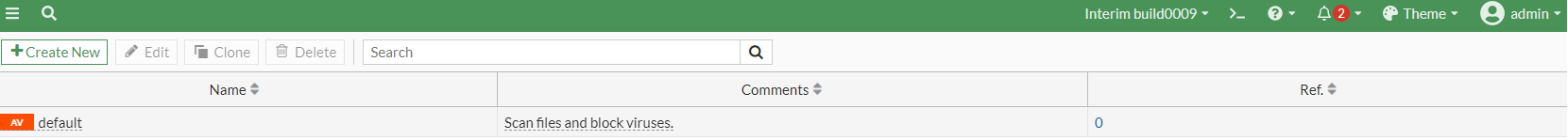 AntiVirus | FortiPAM 1.6.0 | Fortinet Document Library