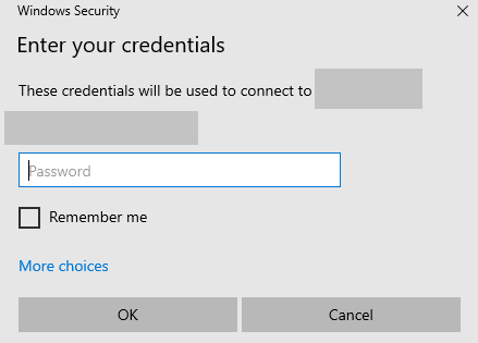 Issue: Remote desktop under non-proxy mode requires entering password ...
