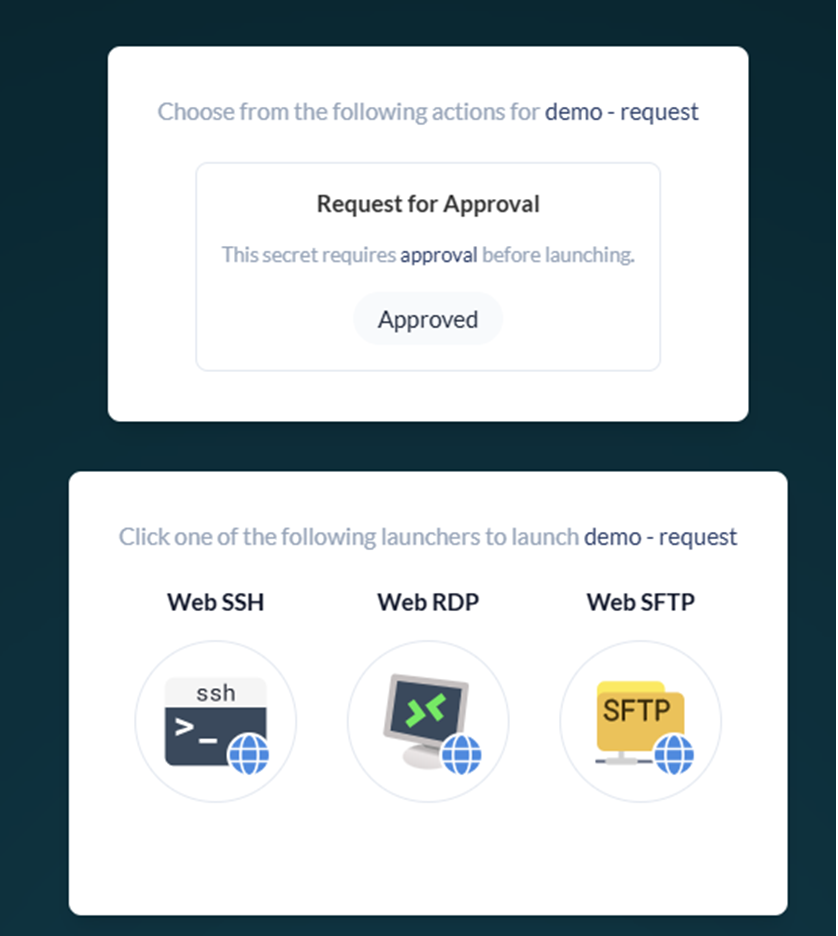 One-time secret sharing via an email invite | FortiPAM 1.6.0 | Fortinet ...