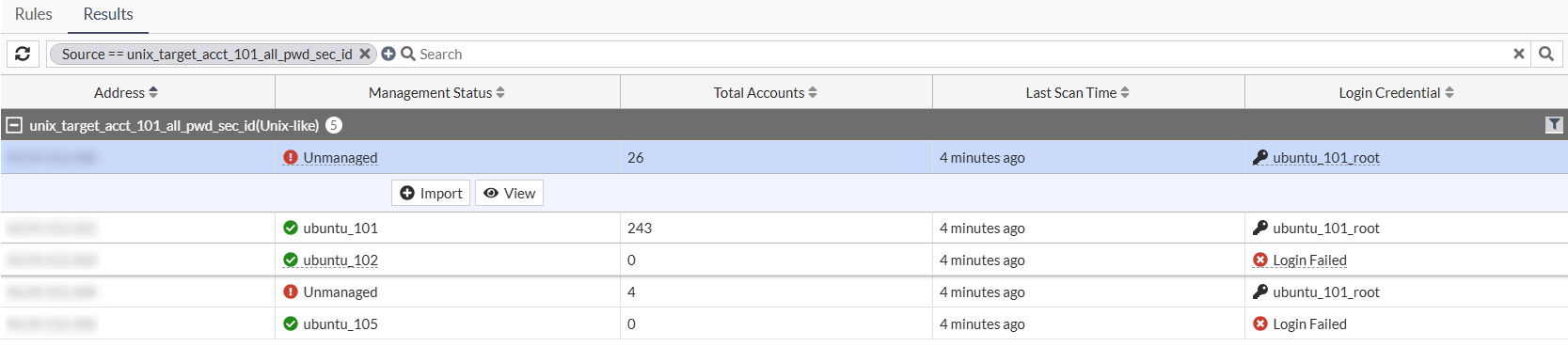 Creating discovery entry | FortiPAM 1.6.0 | Fortinet Document Library