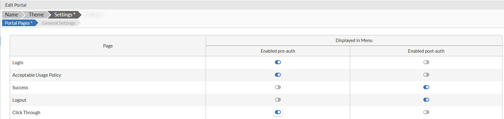 Configuring Settings | FortiPresence 25.3.0 | Fortinet Document Library