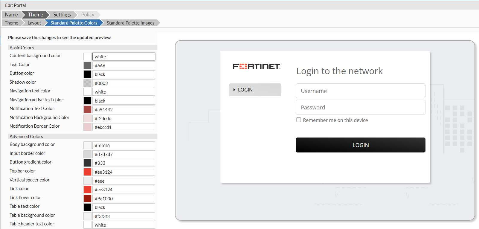 Creating a Guest Portal | FortiPresence 25.3.0 | Fortinet Document Library