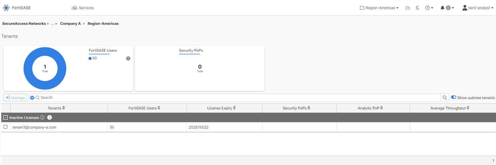 Using FortiSASE MSSP portal to manage FortiSASE tenants | FortiSASE ...