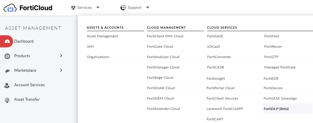 Logging in to the FortiDLP Console | FortiDLP | Fortinet Document Library