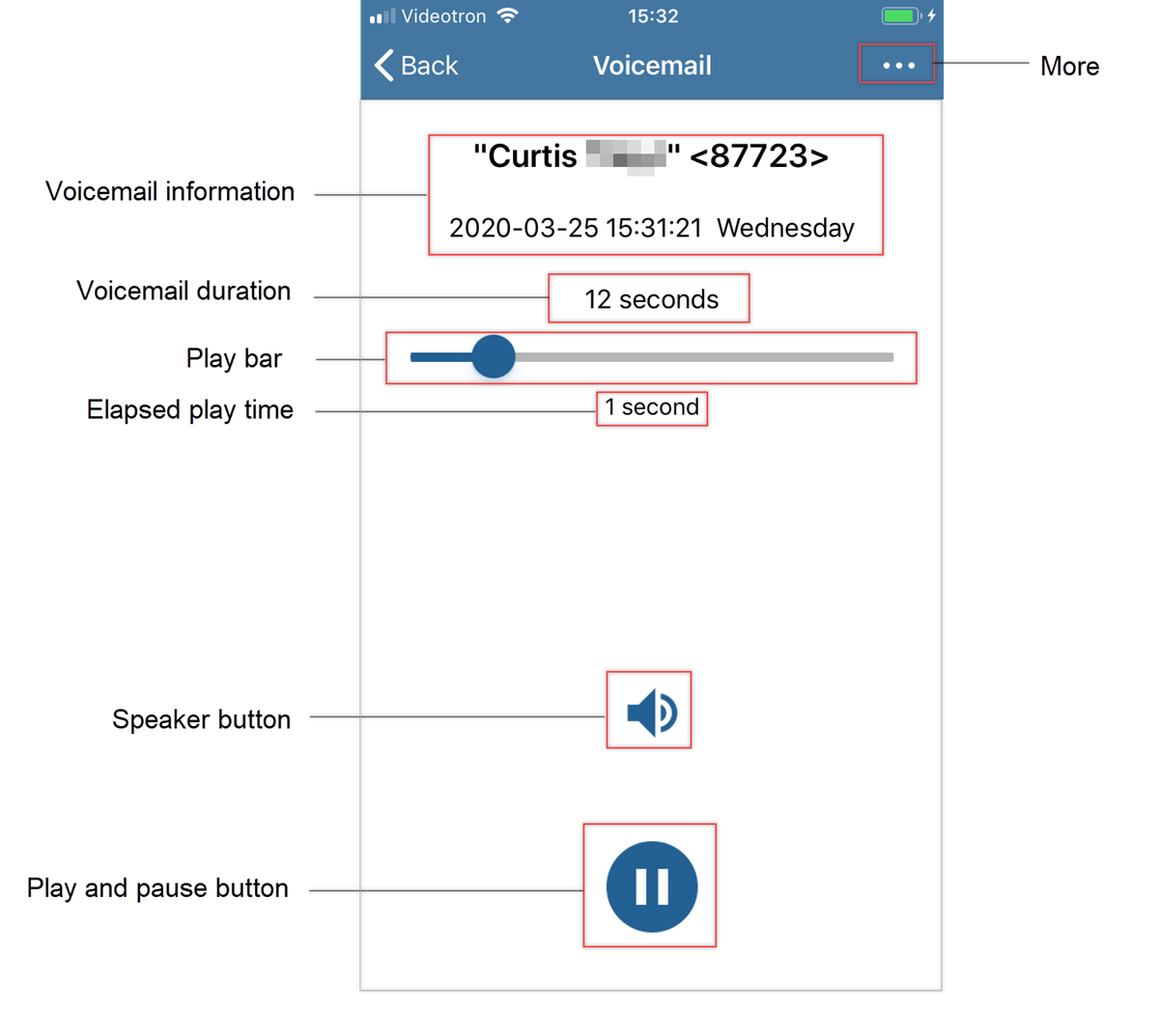 Managing voicemail | FortiFone | Fortinet Document Library