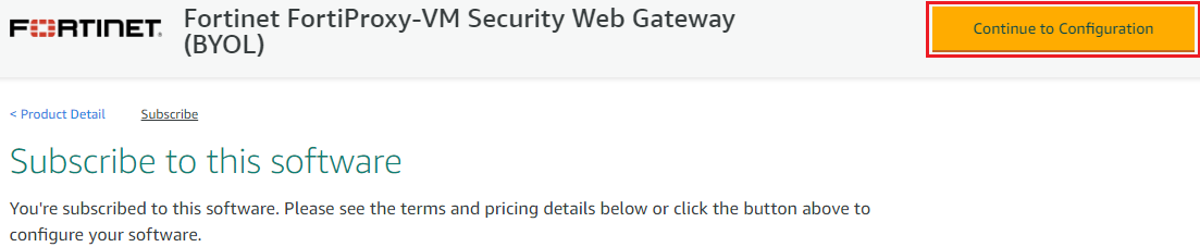 Creating FortiProxy-VM instances for HA | FortiProxy Public Cloud 7.6.0 ...