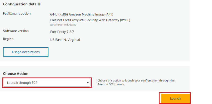 Creating FortiProxy-VM instances for HA | FortiProxy Public Cloud 7.6.0 | Fortinet Document Library