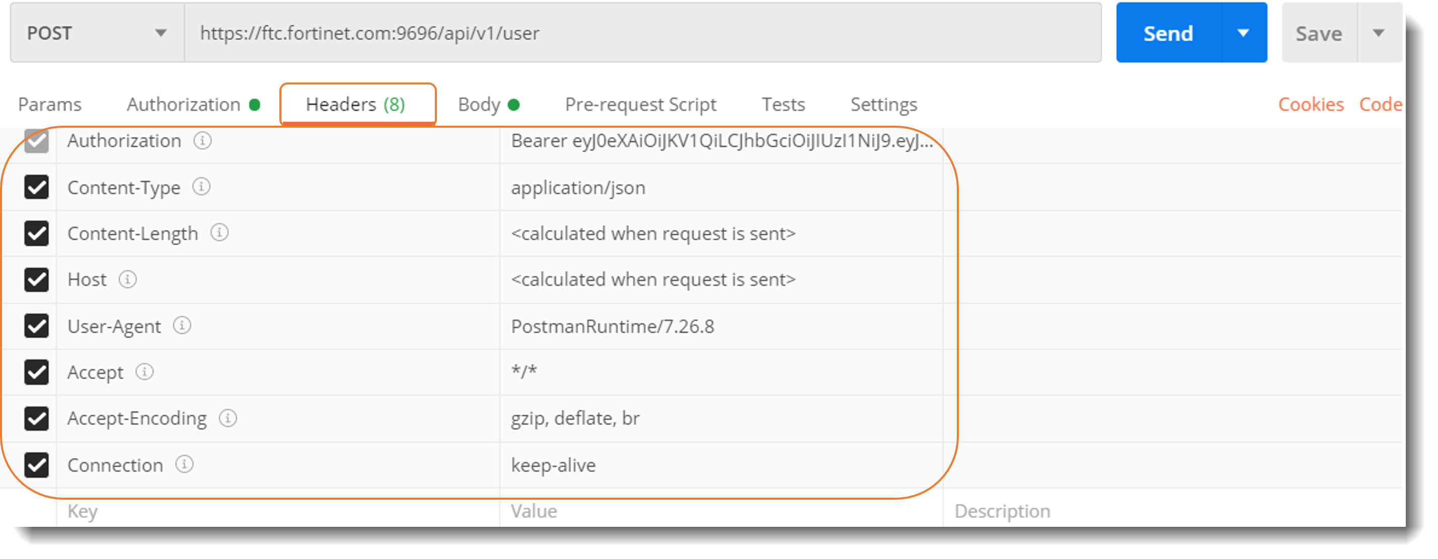 REST API | FortiToken Cloud 22.2.a | Fortinet Documentation Library