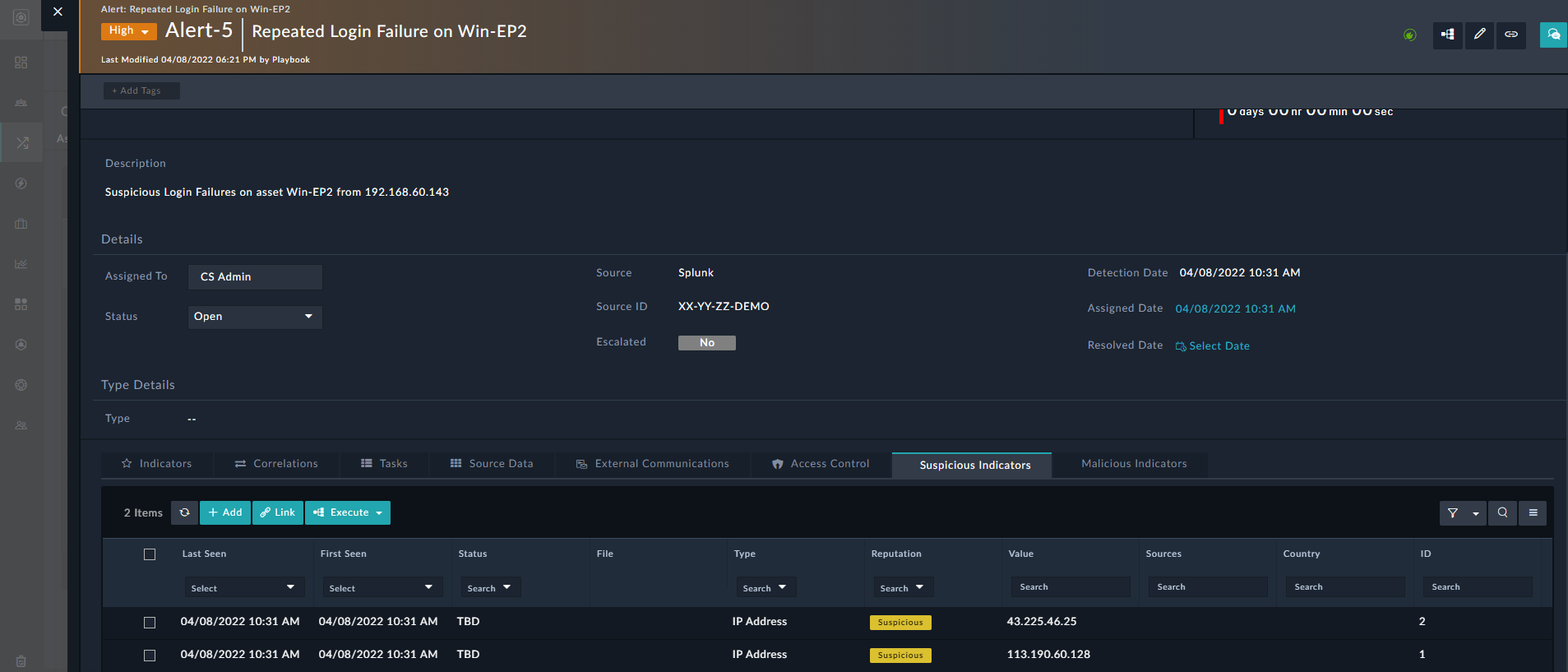 Working with Modules - Alerts & Incidents | FortiSOAR 7.5.0 | Fortinet ...