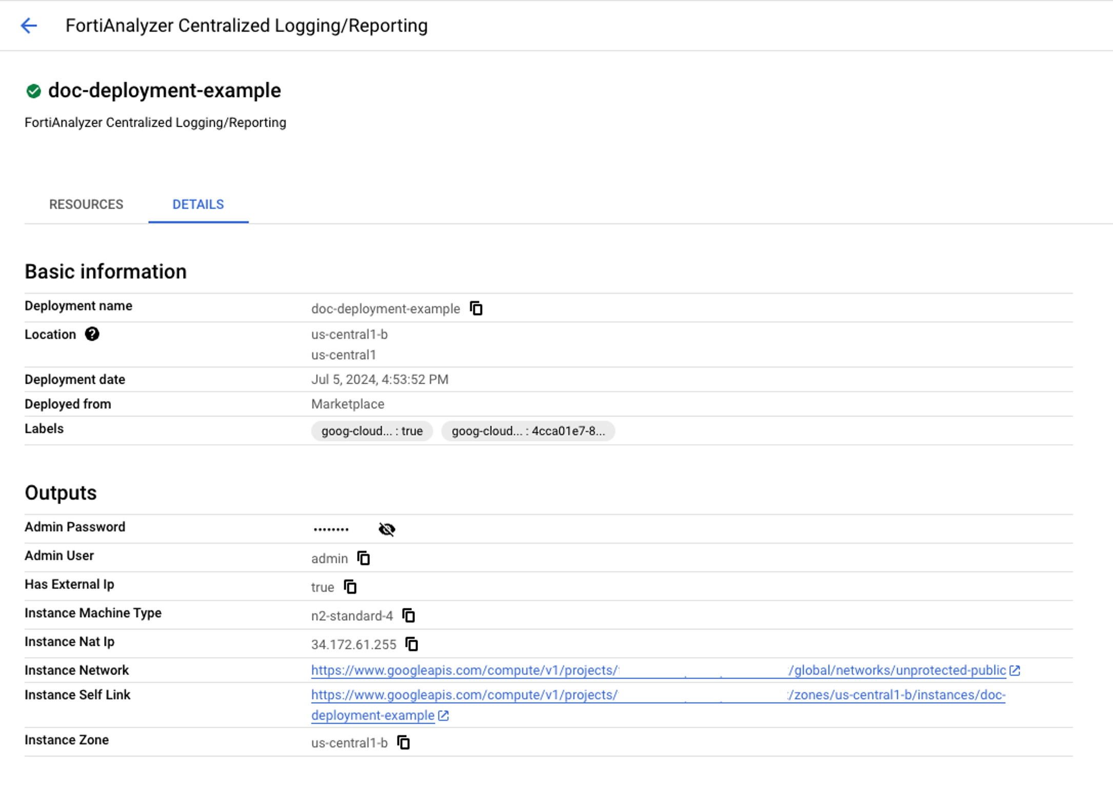 Fortianalyzer Vm Marketplace Deployment Fortianalyzer Public Cloud 7 6 0 Fortinet Document