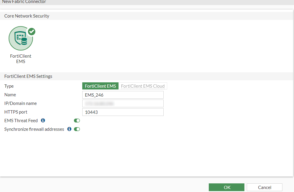 Configuring EMS on FortiPAM | FortiPAM 1.6.0 | Fortinet Document Library