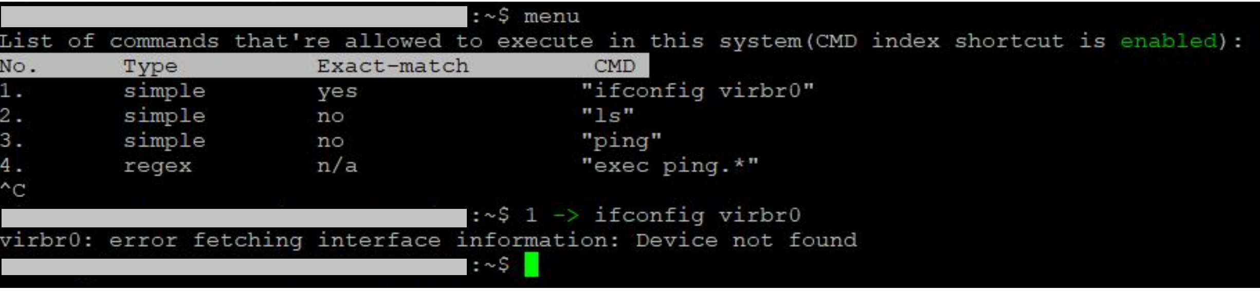 Configuring SSH filter profiles using the GUI | FortiPAM 1.6.0 | Fortinet Document Library