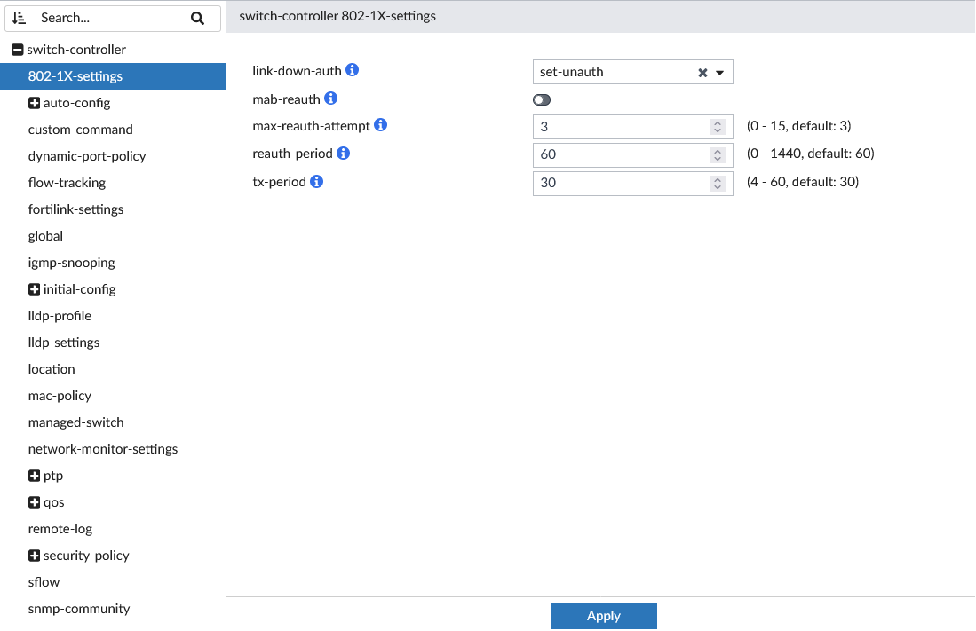 CLI Configurations | FortiManager 7.4.2 | Fortinet Document Library