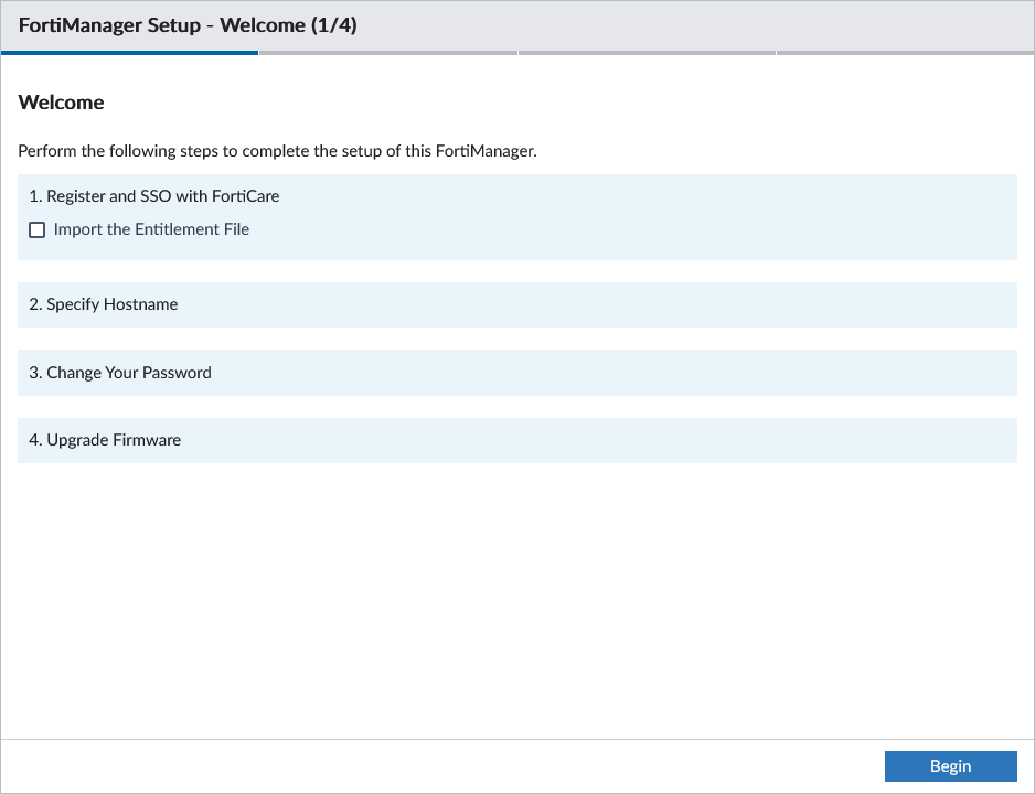 Licensing in an air-gap environment | FortiManager 7.4.2 | Fortinet ...