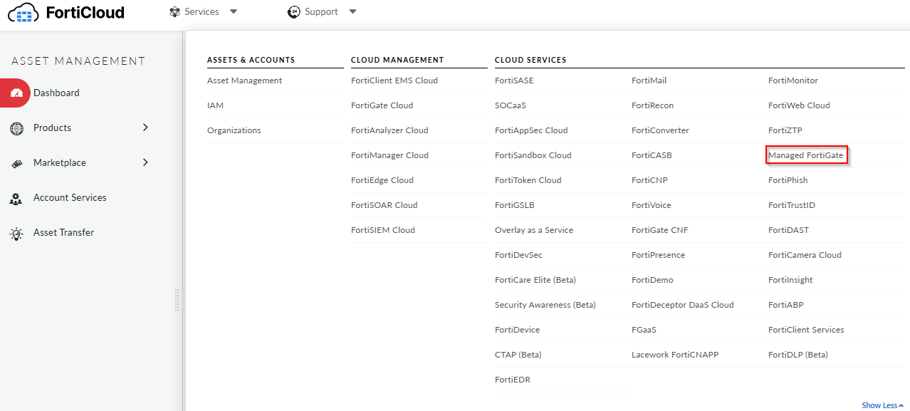 Onboarding to Managed FortiGate Service | Managed FortiGate Service ...