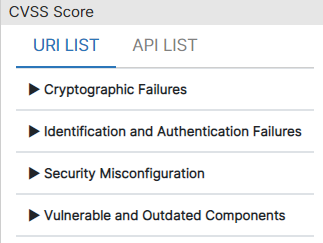 CVSS Score | FortiDAST 23.3.0