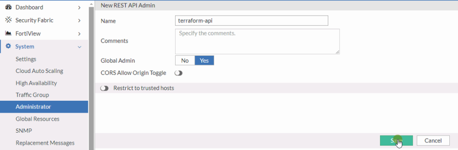 Leveraging DevOps Tools (Ansible/Terraform) to Manage FortiADC | FortiADC 7.6.1 | Fortinet ...