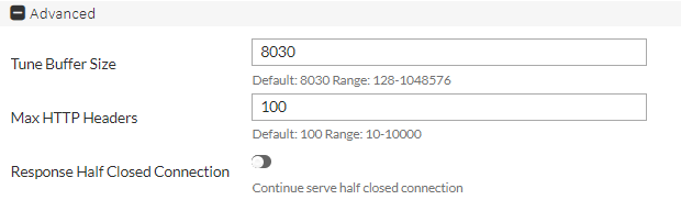 Configuring Application profiles | FortiADC 7.6.1 | Fortinet Document Library