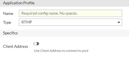 Configuring Application profiles | FortiADC 7.6.1 | Fortinet Document Library