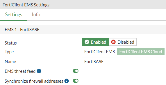 Configuring a FortiClient Cloud connector | FortiSASE | Fortinet ...