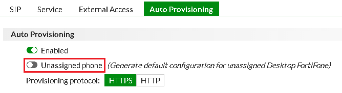 Disabling recommended features | FortiVoice 7.0.1 | Fortinet Document ...