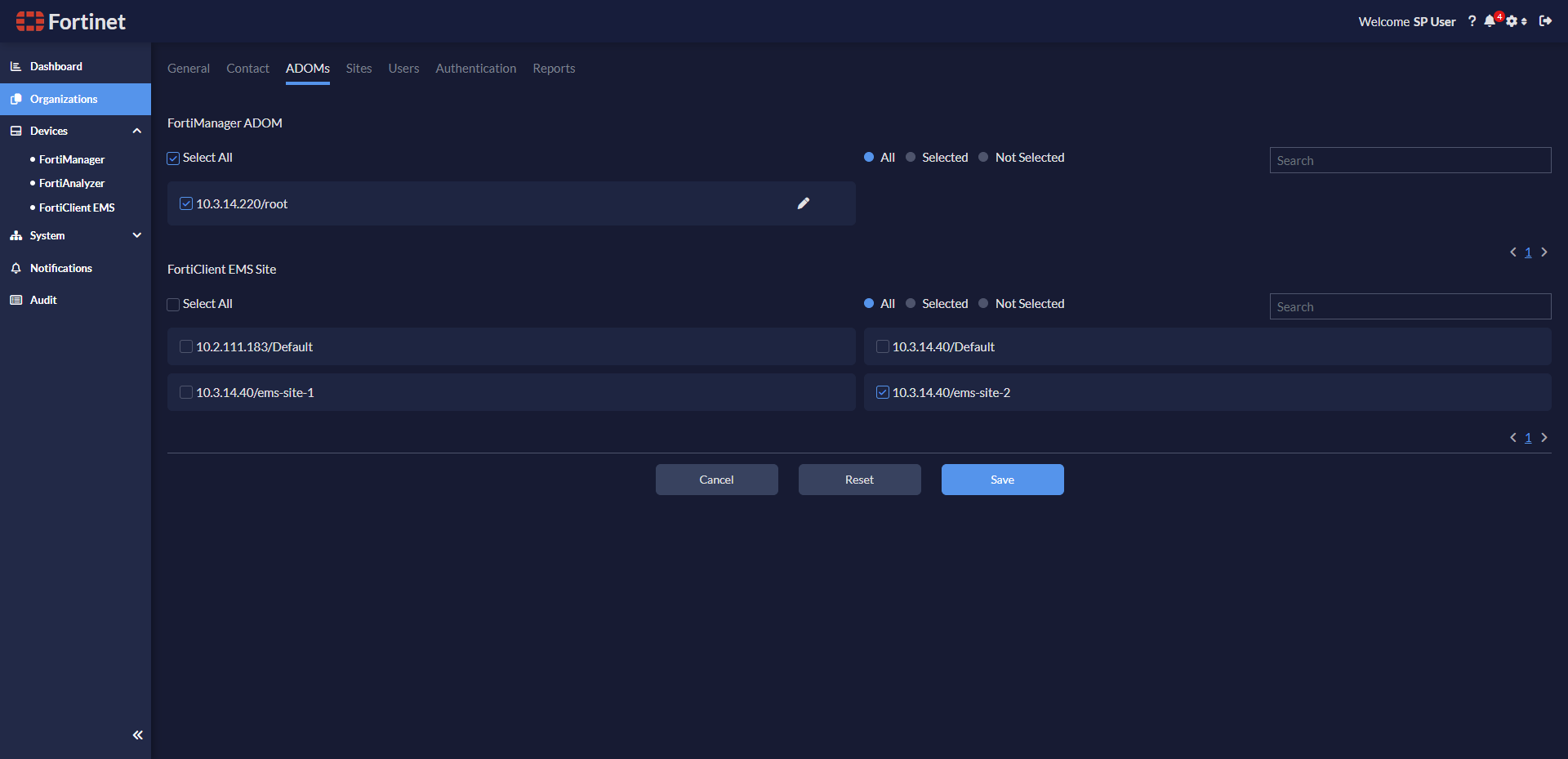 FortiClient EMS Cloud management 7.4.0 | FortiPortal 7.4.0 | Fortinet Document Library