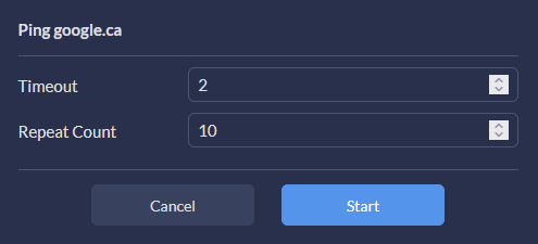 New diagnostic tool: ping 7.4.4 | FortiPortal 7.4.0 | Fortinet Document ...