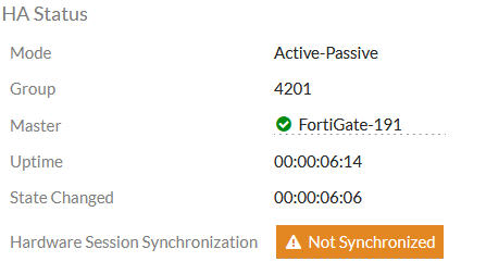 FGCP HA hardware session synchronization | FortiGate / FortiOS 7.2.11 ...