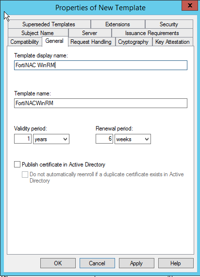 GPO / Certificate Configuration | FortiNAC-F 7.6.0 | Fortinet Document ...