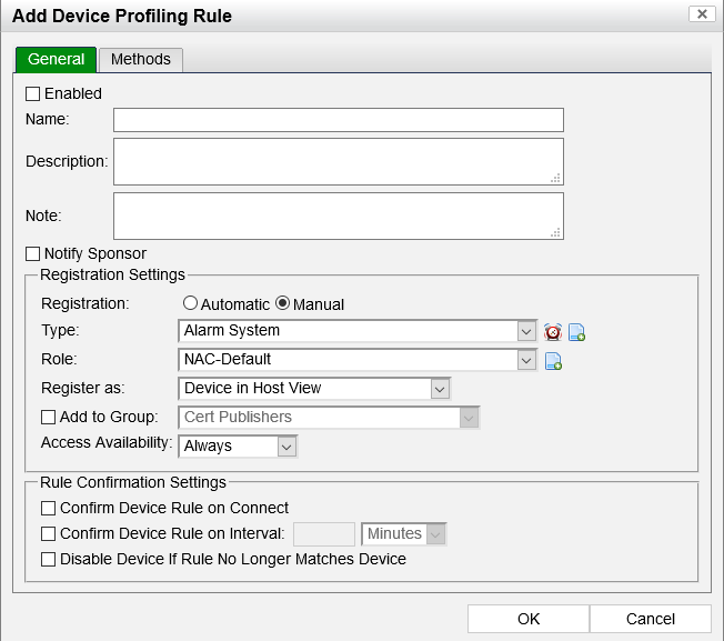 Step 3: Build Profiling Rules | FortiNAC-F 7.6.0 | Fortinet Document ...