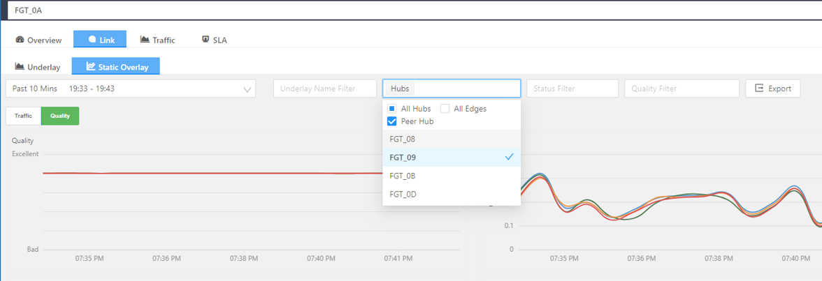 Viewing device link reports | FortiManager 6.4.4