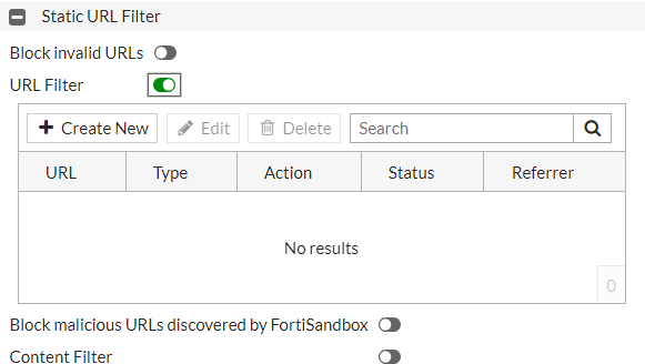 URL filter | FortiGate / FortiOS 6.2.0 | Fortinet Document Library